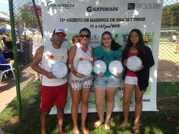 Atletas de MS ganham título de Beach Tennis no Paraná - MS Notícias