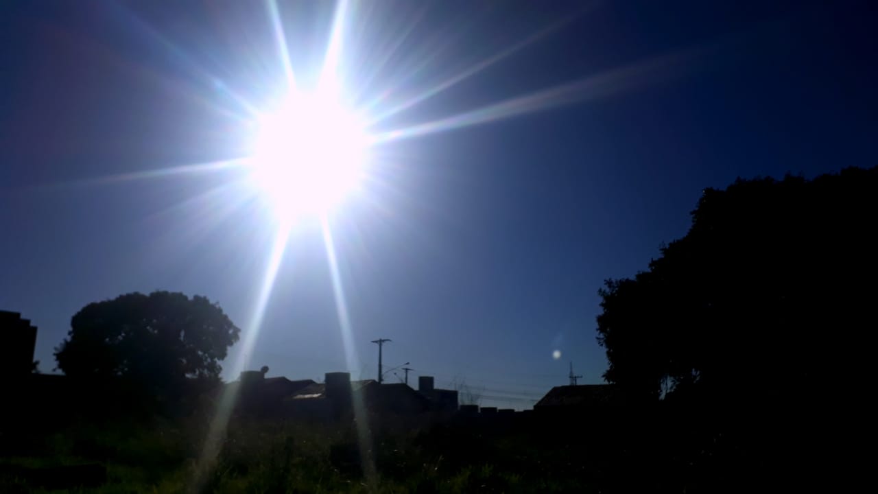 Céu limpo e calor, sem previsões de chuva em MS - MS Notícias